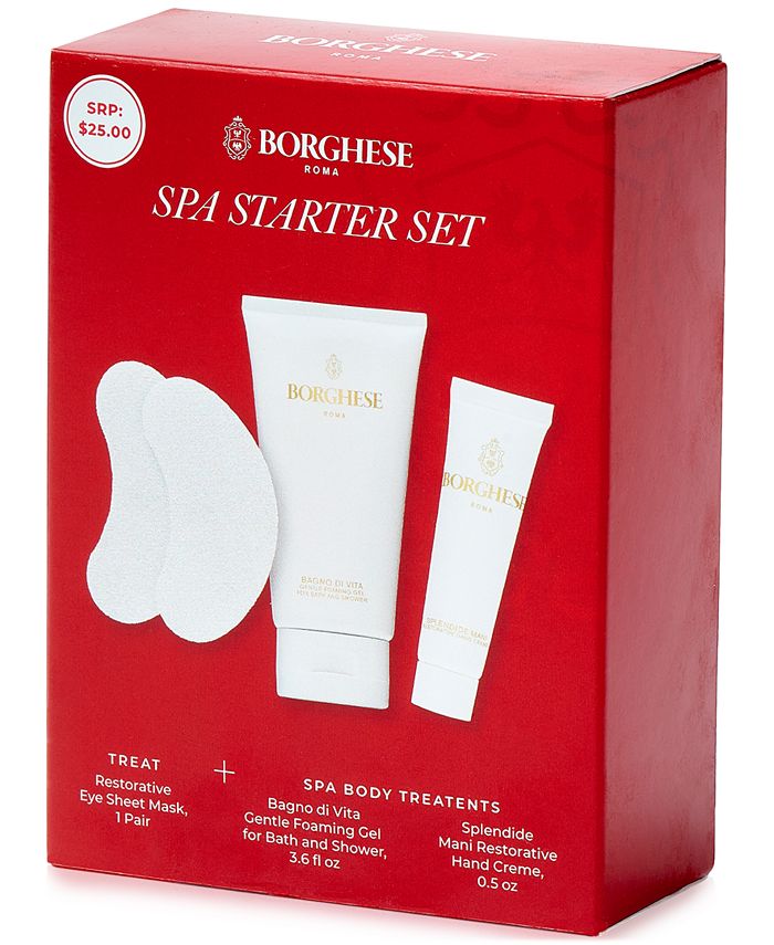 Borghese 3-Pc. Spa Starter Skincare Set - Macy's