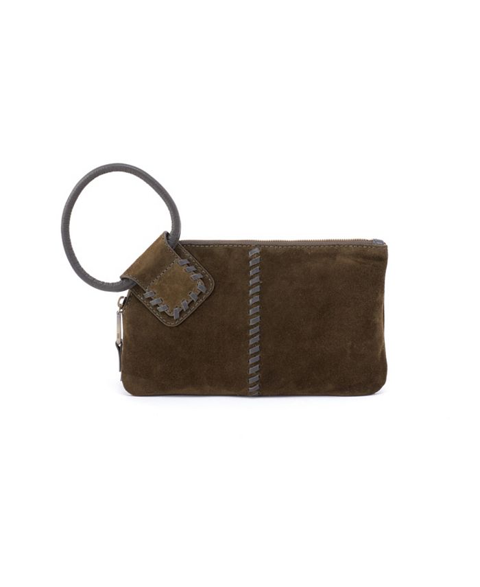 HOBO Sable Wristlet - Suede - Macy's