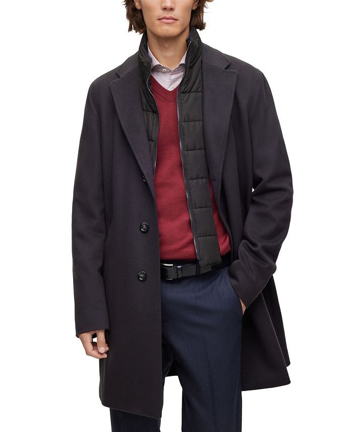 Hugo Boss Men's Zip-Up Inner Coat - Macy's