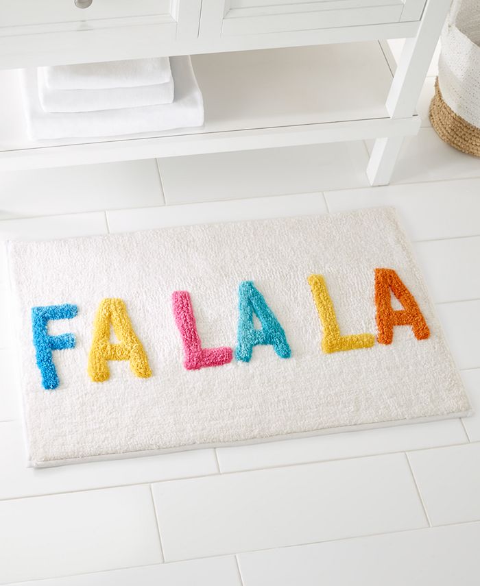 Avanti Fa La La Holiday Bath Rug, 20" x 32" - Macy's