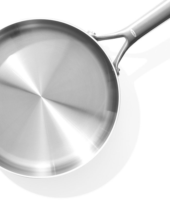 OXO Mira Tri-Ply Stainless Steel 2 Piece Frying Pan Set - Macy's
