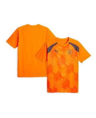 Men's Puma Orange Manchester City 2023/24 Pre-Match Jersey - Macy's