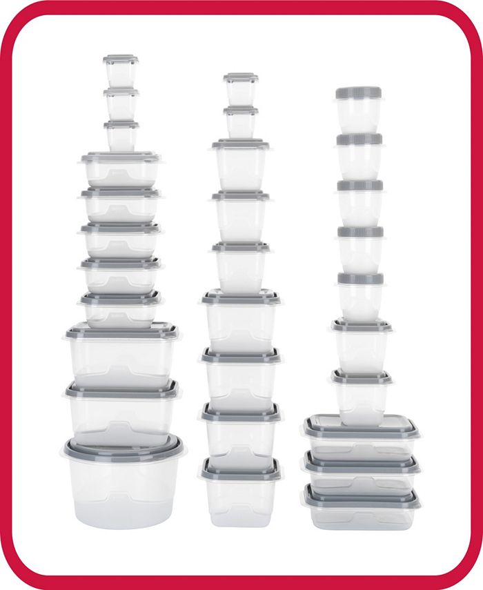 Good Cook EveryWare 60-Piece Biphenyl A-Free Plastic Food Storage ...