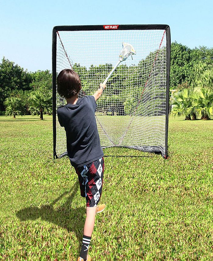 NET PLAYZ Backyard Lacrosse Goal, Kids Backyard Training, Practice ...
