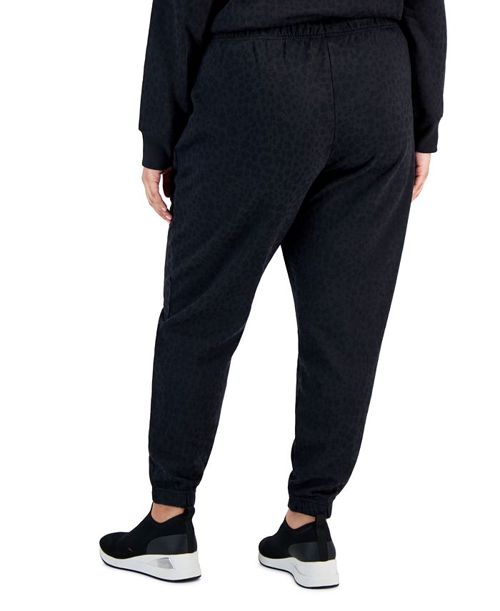 ID Ideology Women's Animal-Print Jogger Pants, Created for Macy's - Macy's