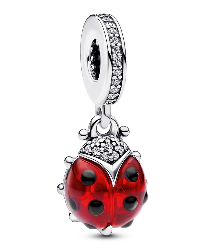 Pandora Mixed Stone Red Ladybird Dangle Charm - Macy's