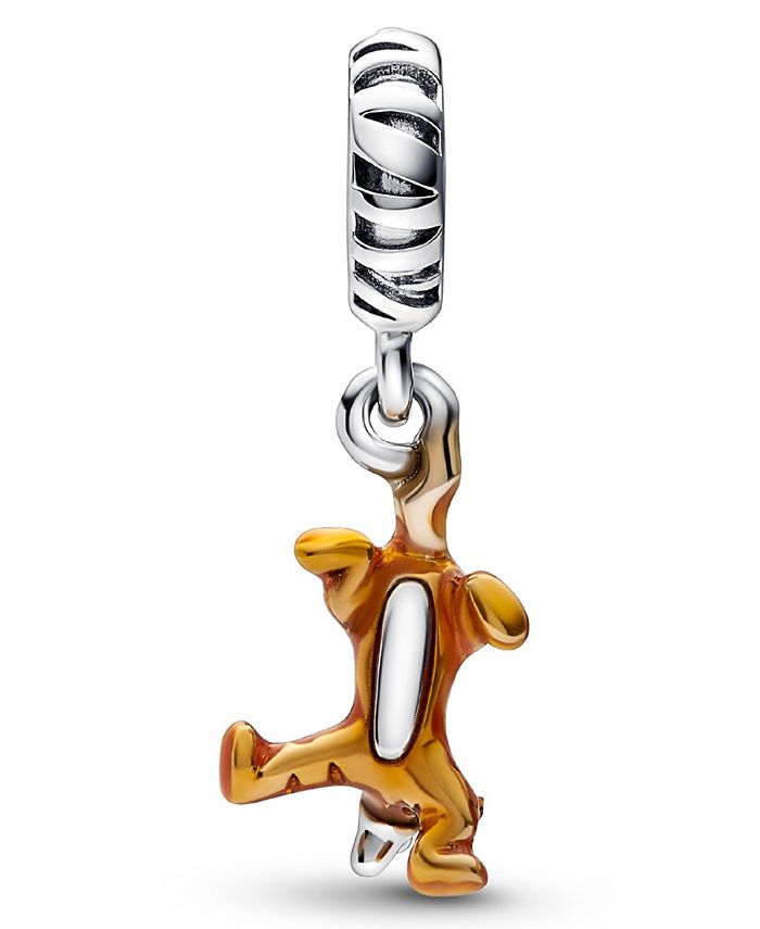 Pandora Sterling Silver Disney Winnie the Pooh Tigger Dangle Charm - Macy's