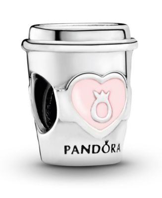 Pandora Sterling Silver Take a Break Coffee Cup Charm - Macy's