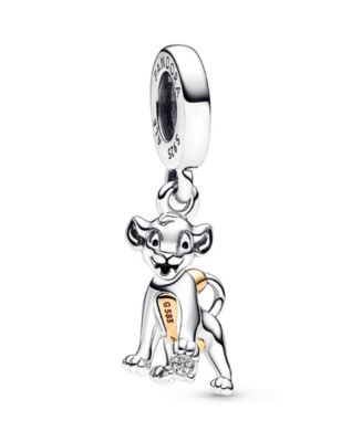 Pandora Lab-Grown Diamond Disney 100th Anniversary Simba Dangle Charm ...