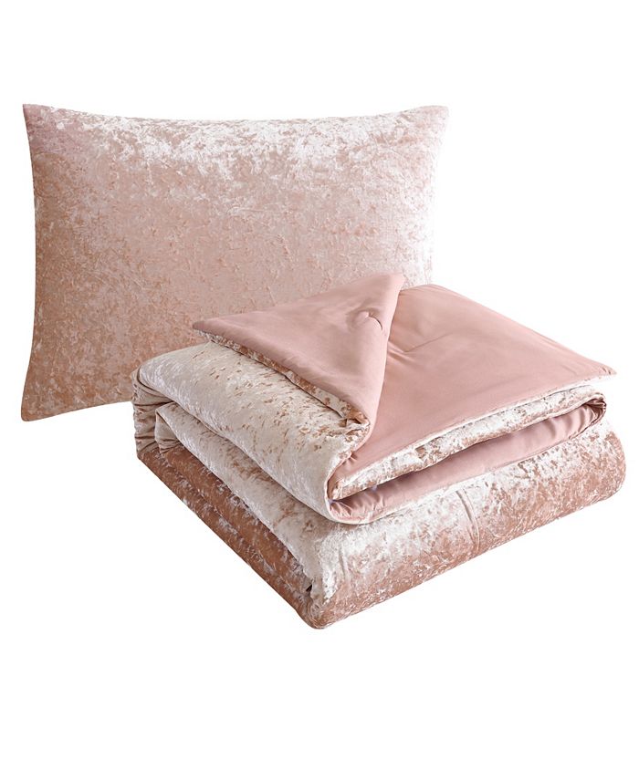 Juicy Couture Crushed Velvet 2-Pc. Comforter Set, Twin - Macy's