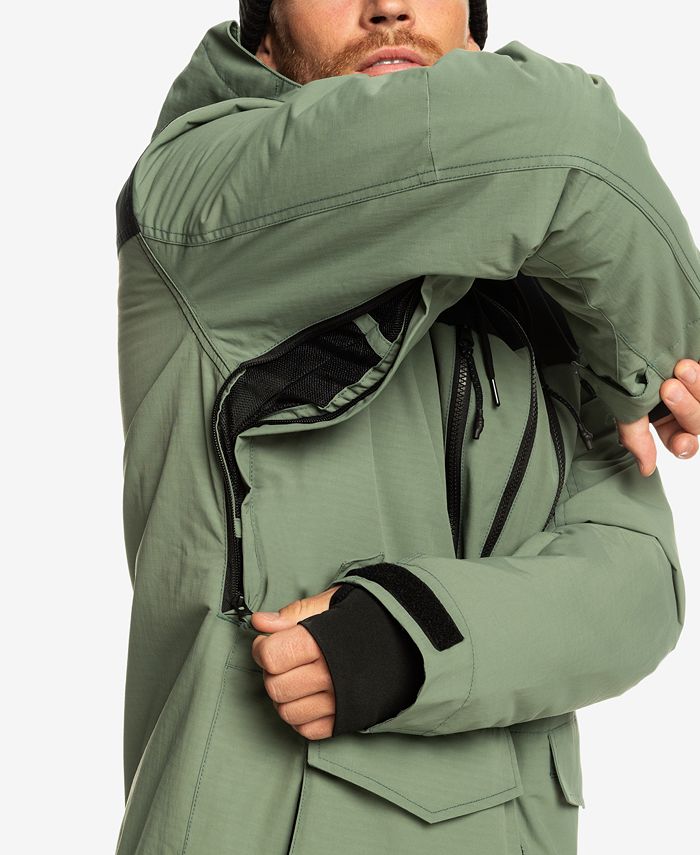 Quiksilver Men's Snow Fairbanks Hooded Jacket - Macy's
