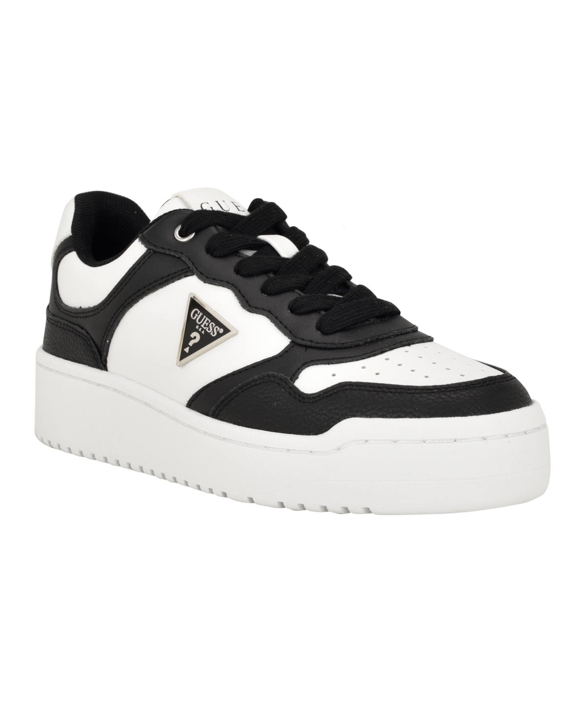 Click here for Guess Womens Miram Platform Lace-Up Court Sneakers... prices