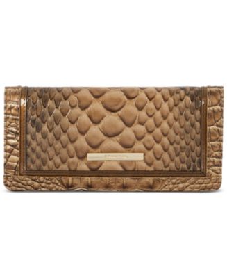 Brahmin Ady Mansouri Embossed Leather Wallet - Macy's