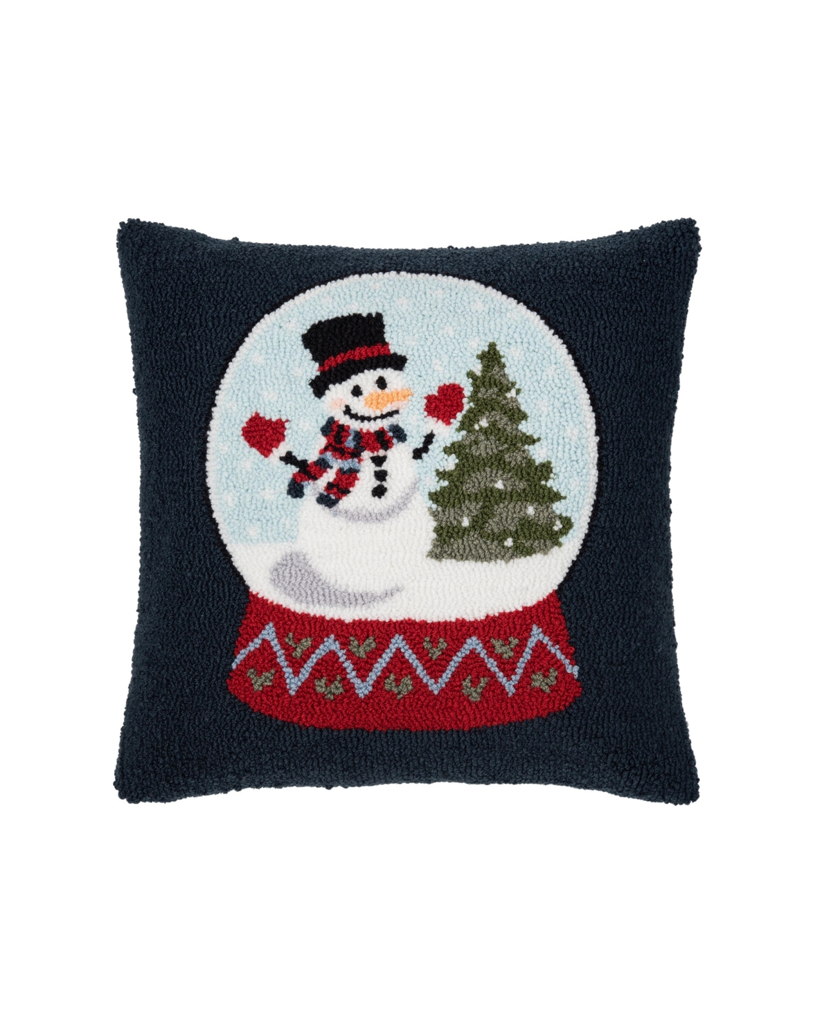 Click here for C&F Home 18 x18 Snowman and Christmas Tree in Snow... prices