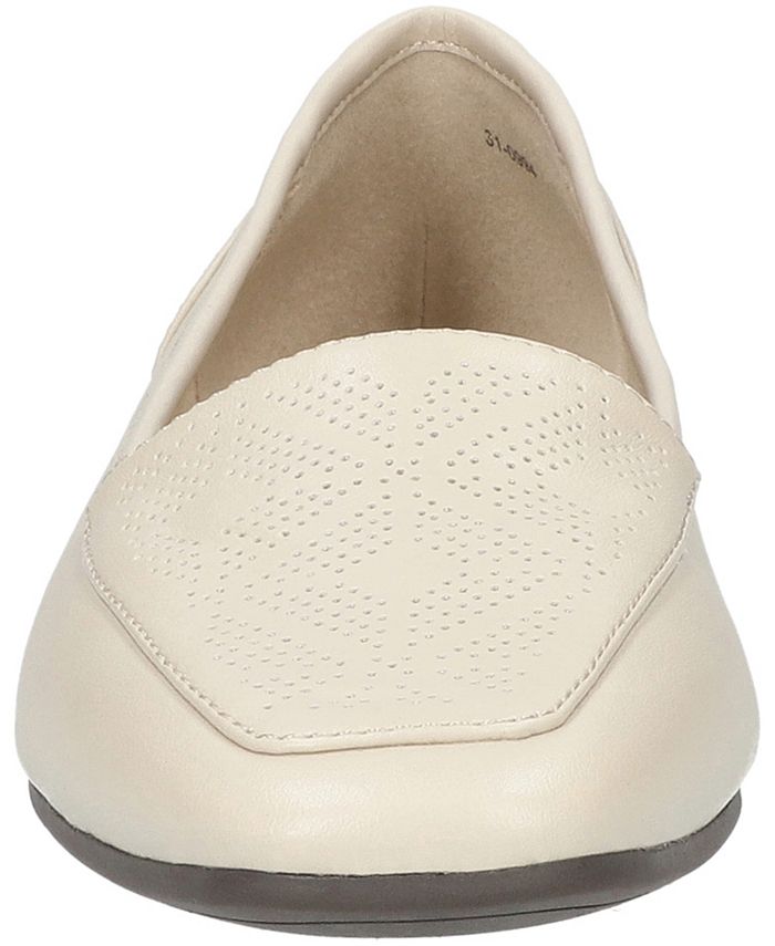 Easy Street Women's Thrill Perf Square Toe Flats - Macy's