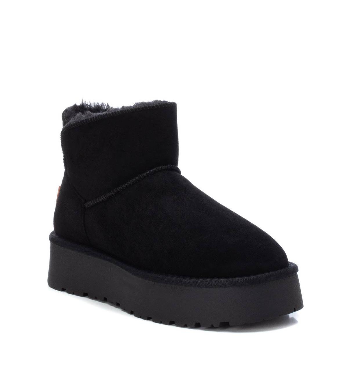Click here for Womens Suede Winter Boots By Xti - Black prices