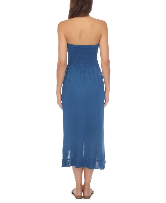 Raviya Strapless High-Low Dress Cover-Up - Macy's