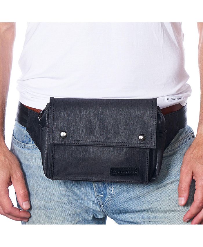 Alpine Swiss Men's Fanny Pack Waist Bag Adjustable Belt Strap Crossbody ...