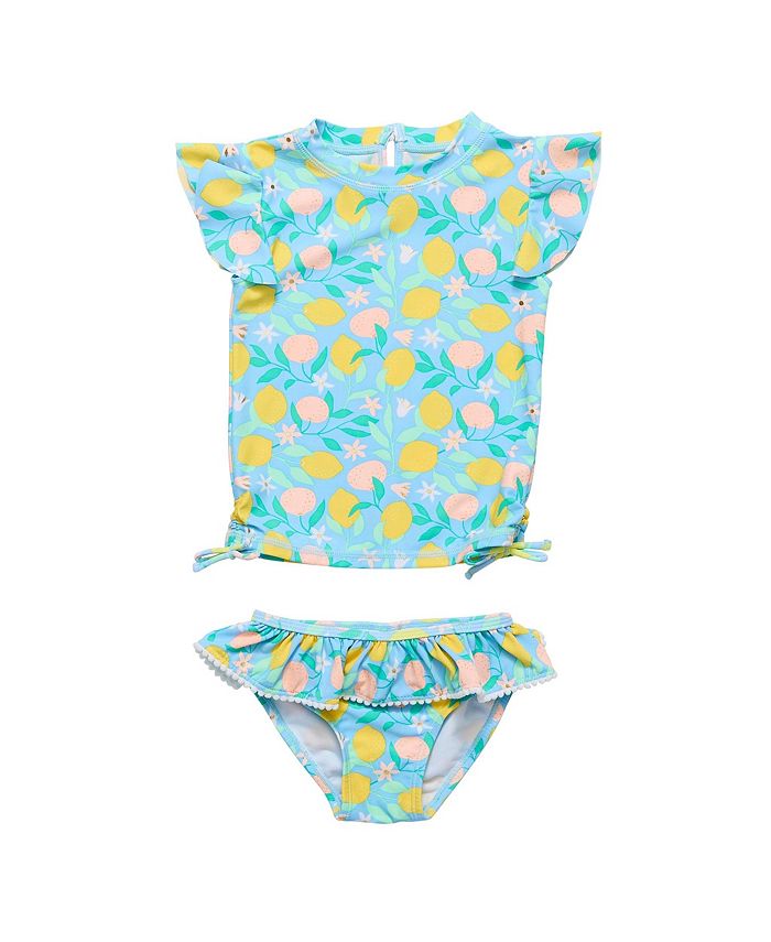 Snapper Rock Lemon Drops SS Ruffle Set - Macy's