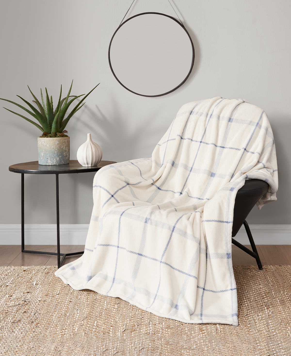 Click here for Lucky Brand Palmdale Plaid Cozy Plush Throw  50 x... prices