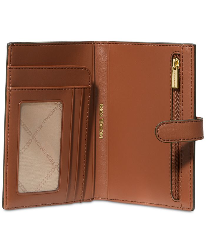 Michael Kors Empire Logo Medium Passport Wallet - Macy's