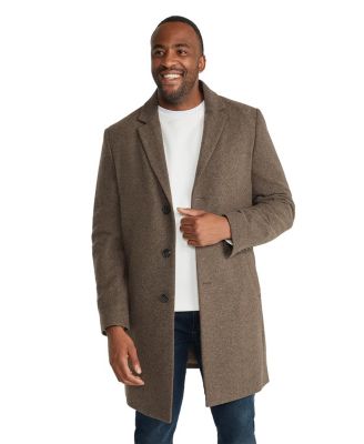 Men's Big & Tall Kempton Wool Overcoat