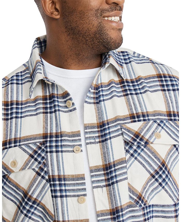 Johnny Bigg Men's Levi Check Overshirt Jacket - Macy's