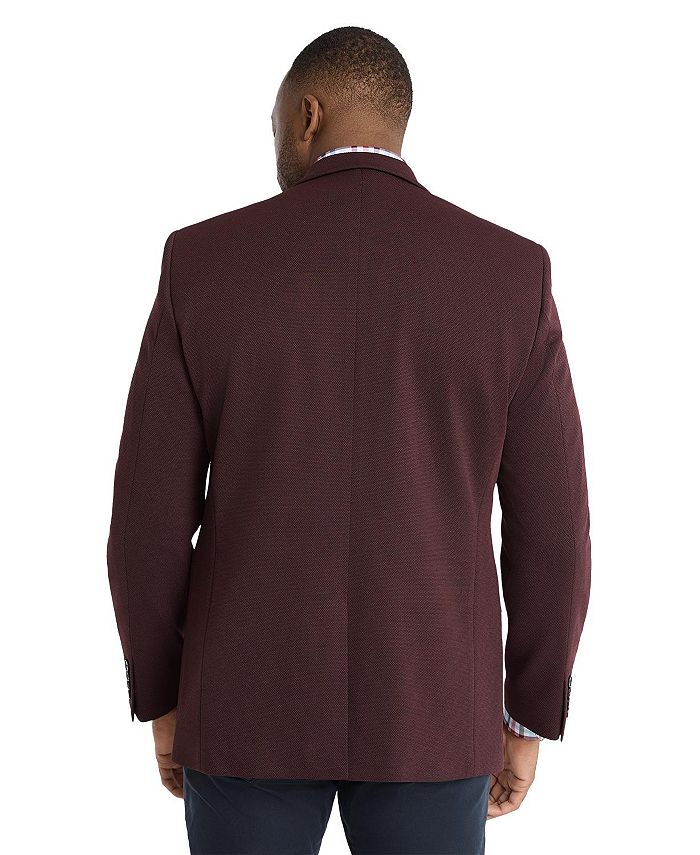 Johnny Bigg Big & Tall Milton Textured Stretch Blazer Suit - Macy's