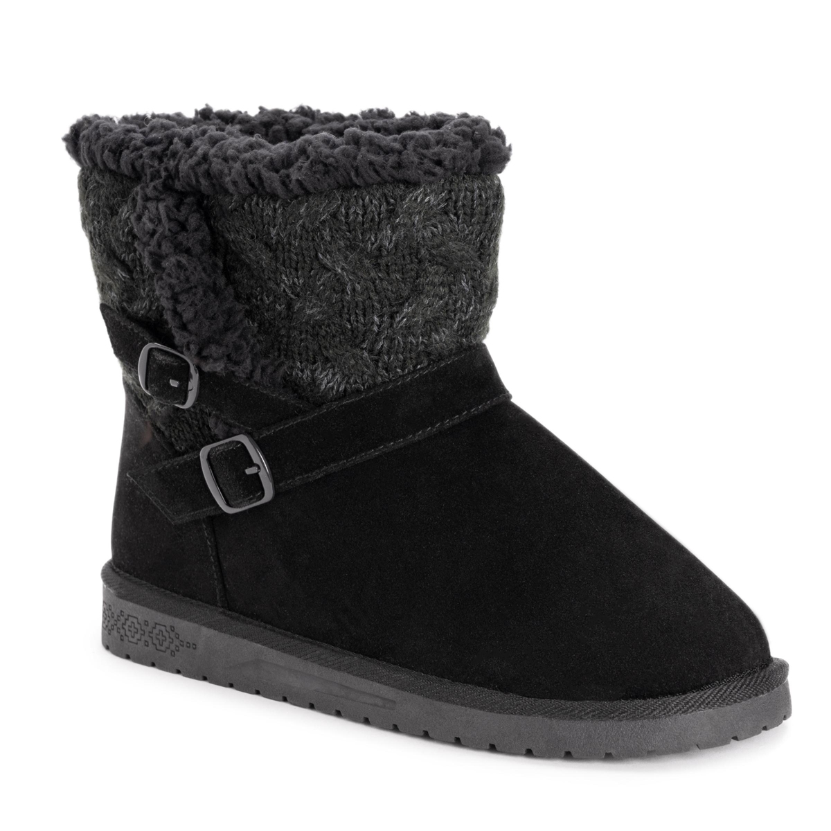 Click here for Muk Luks Womens Alyx Boots - Ebony prices
