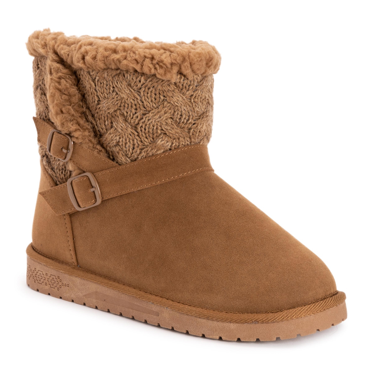 Click here for Muk Luks Womens Alyx Boots - Walnut prices