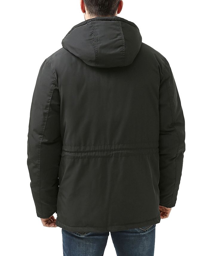 MODERM Men Hooded Down Parka Coat - Macy's