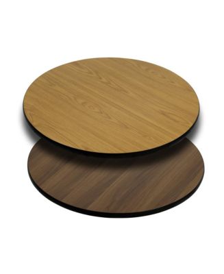 EMMA+OLIVER 36" Round Table Top With Reversible Laminate Top - Macy's