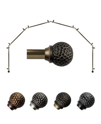 Celio 13/16" 6-Sided Bay Curtain Rod - Macy's