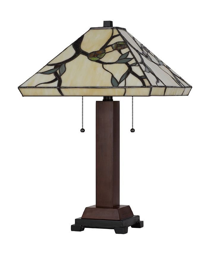 Cal Lighting 23" Height Metal and Resin Table Lamp - Macy's