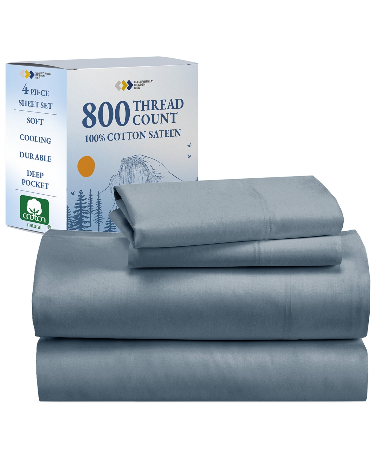 Click here for California Design Den Luxury Bed Sheets Set - 800... prices