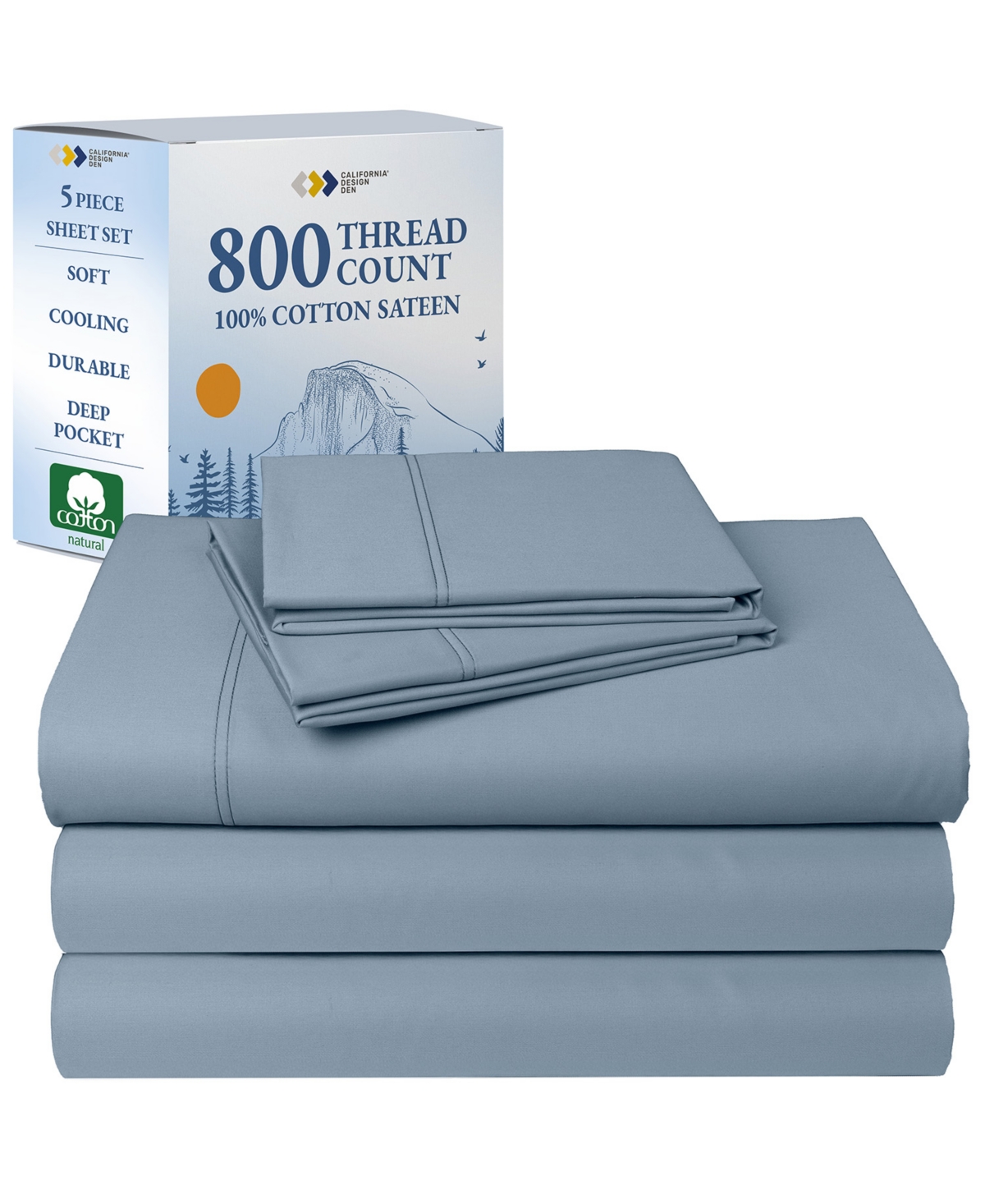 Click here for California Design Den Luxury Bed Sheets Set - 800... prices