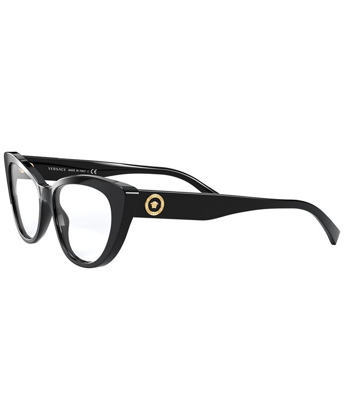 Versace VE3286 Women's Cat Eye Eyeglasses - Macy's