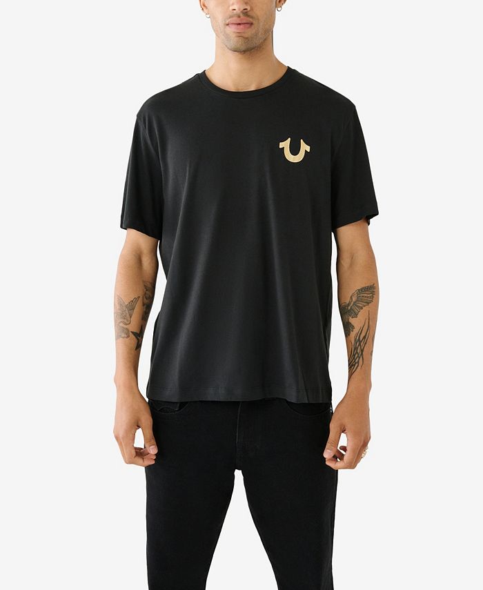 True Religion Men's Short Sleeve Frame T-shirt - Macy's