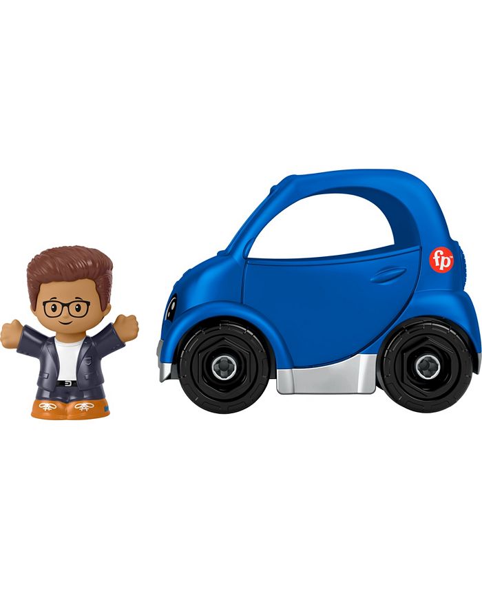 Fisher Price Little People Electric Vehicle Toy Car and Figure Set for ...