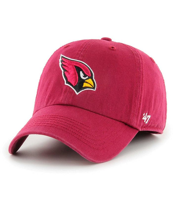 '47 Brand Men's Cardinal Arizona Cardinals Franchise Logo Fitted Hat ...