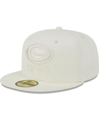 Men's New Era Cream Green Bay Packers Color Pack 59FIFTY Fitted Hat ...