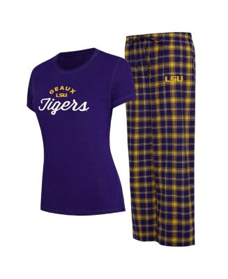 Concepts Sport Women's Purple, Gold LSU Tigers Arctic T-shirt and ...