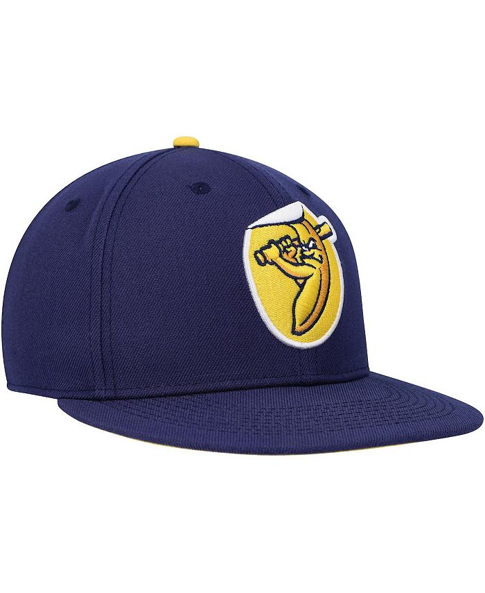 Baseballism Men's Navy Savannah Bananas Pro Tour Fitted Hat - Macy's