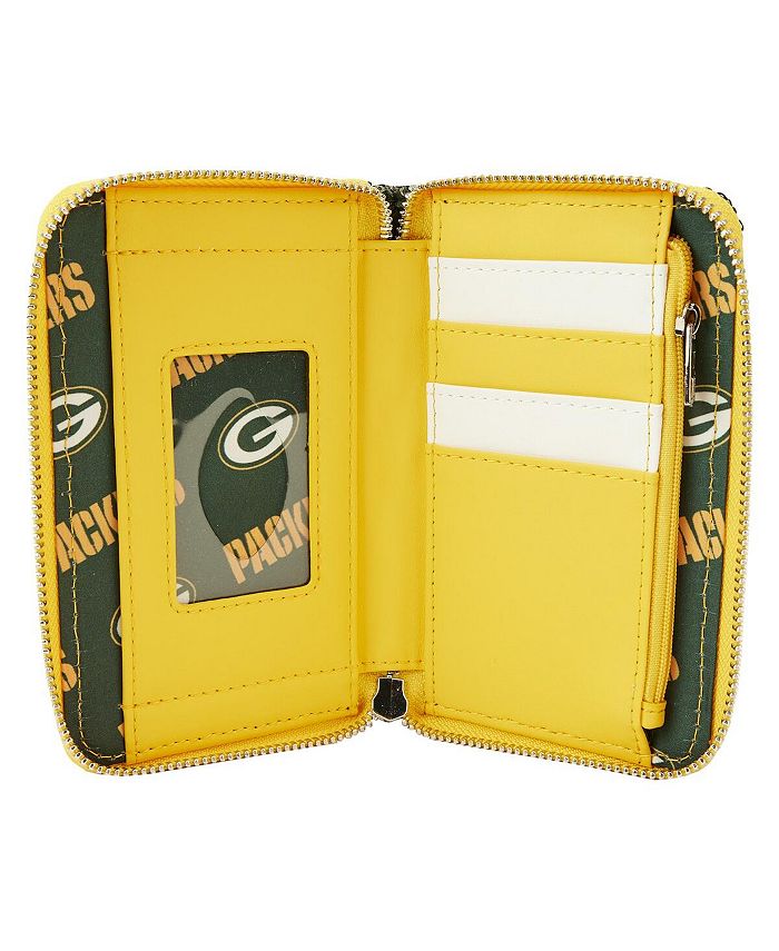 Loungefly Women's Green Bay Packers Sequin Zip-Around Wallet - Macy's