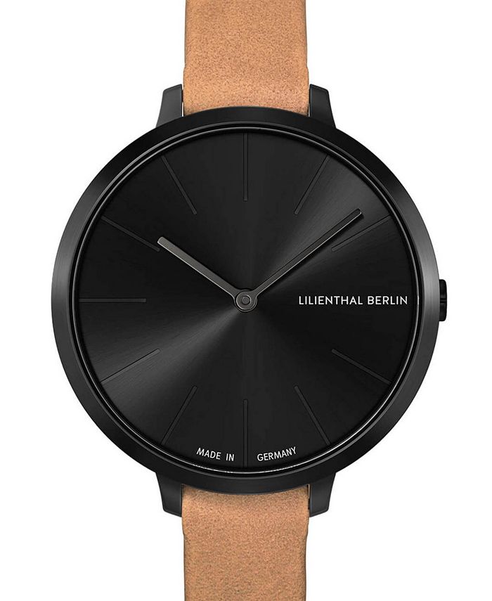Lilienthal Berlin Women's Rosalux Black Sensation Light Brown Leather ...