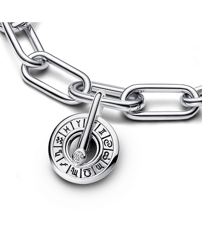 Pandora ME Cubic Zirconia Zodiac Wheel Medallion Charm - Macy's