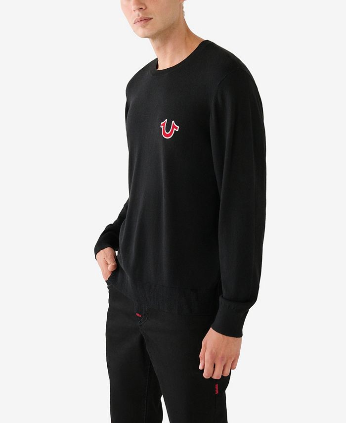 True Religion Men's Crewneck Sweater - Macy's