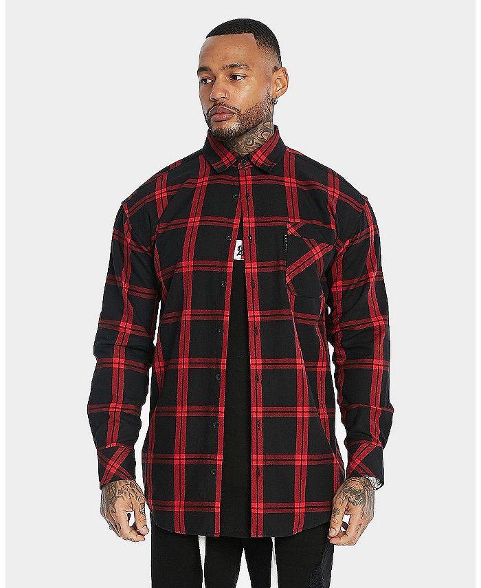 SAINT MORTA Mens Prima Long Sleeve Flannel Shirt - Macy's