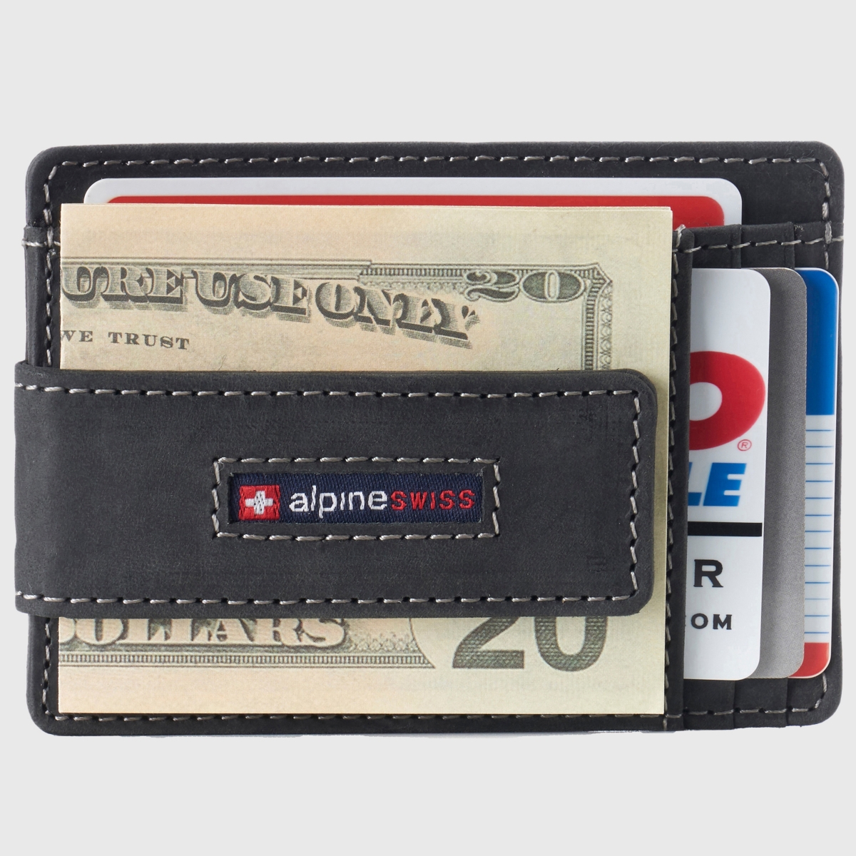 Click here for Alpine Swiss Mens Rfid Safe Slim Magnetic Money Cl... prices