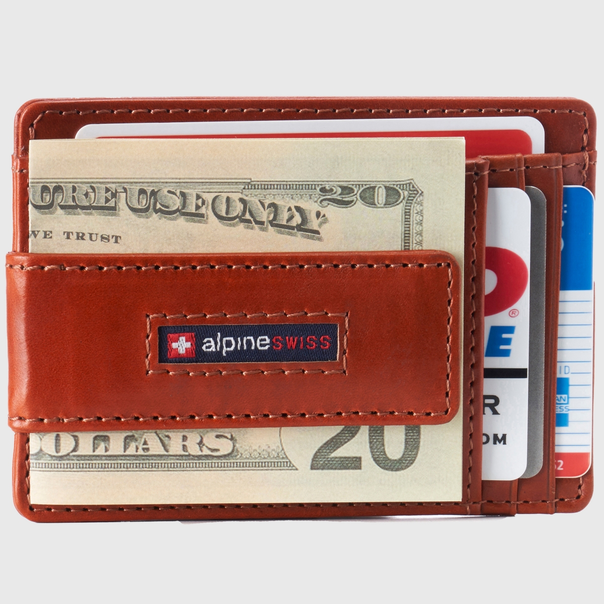 Click here for Alpine Swiss Mens Rfid Safe Slim Magnetic Money Cl... prices